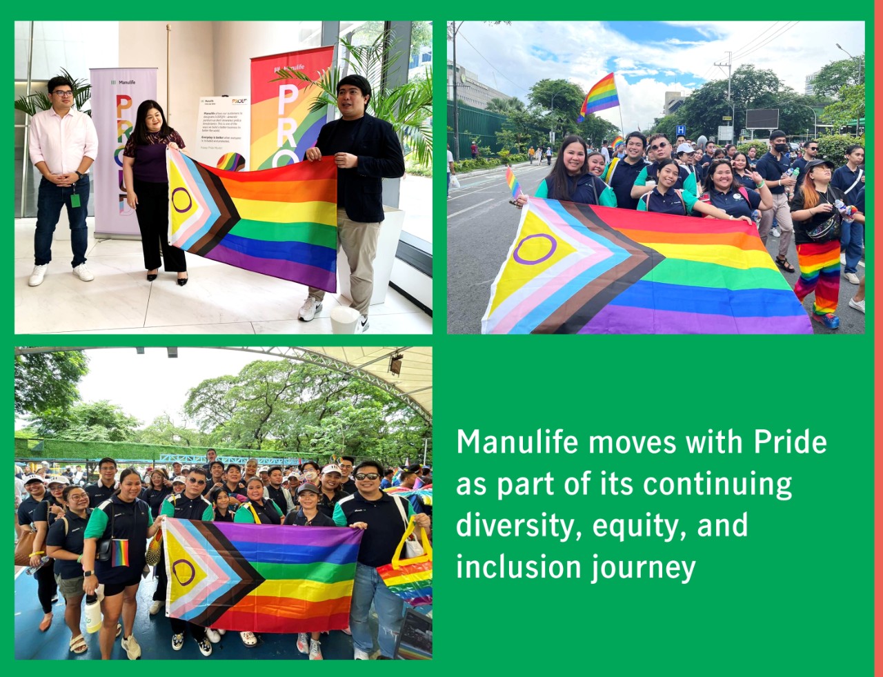 Manulife moves with Pride as part of its continuing diversity, equity ...